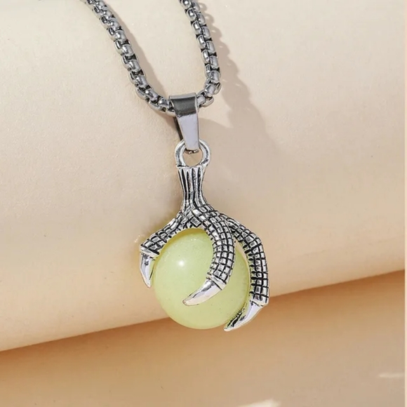 Accessories | Dragon Claw Necklace Glow In The Dark | Poshmark